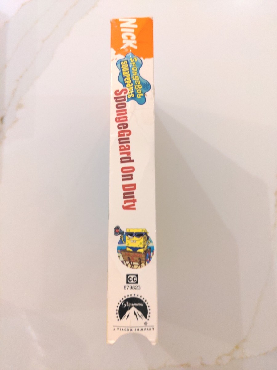 Spongebob Spongeguard In Servizio Vhs Spongebob Squarepants