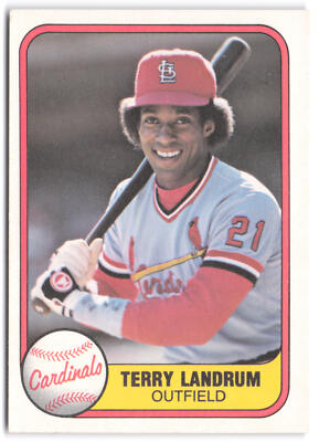 1981 Fleer #539 Terry Landrum RC | eBay