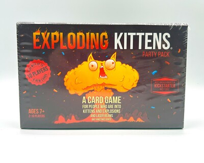 Exploding Kittens Party Pack Card Game 10 Players - BRAND NEW | eBay