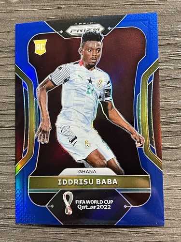 2022 Panini Prizm World Cup Soccer #232 Iddrisu Baba Blue /299 | eBay