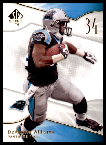 2009 SP AUTHENTIC DEANGELO WILLIAMS CAROLINA PANTHERS #81 | eBay