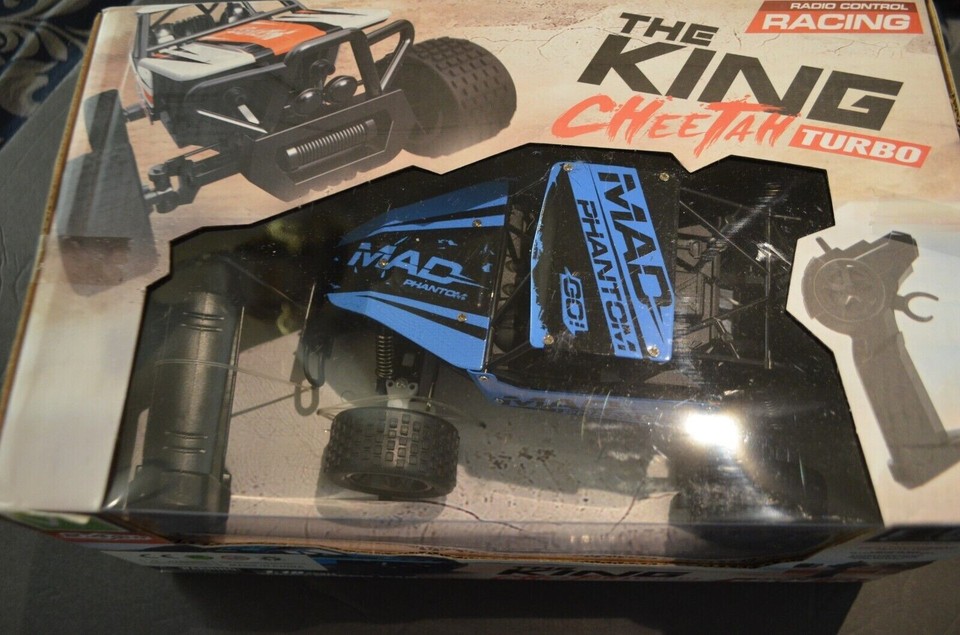 The King Cheetah Turbo Remote Control High Speed Car 2.4 GHz 1:18 Die ...