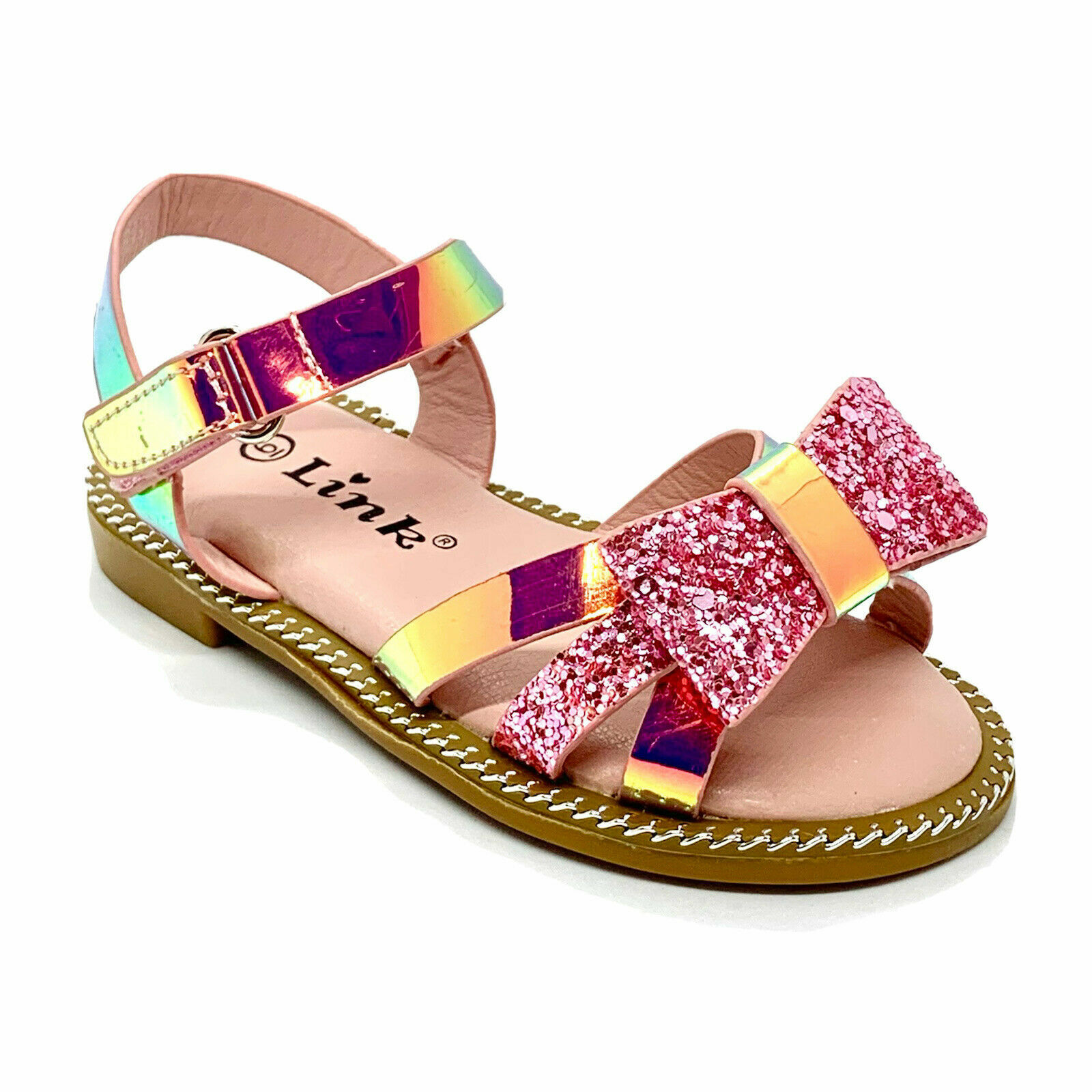 Link Maxine-49KA Baby & Toddler Pink Pageant Evening & Party Sandals ...
