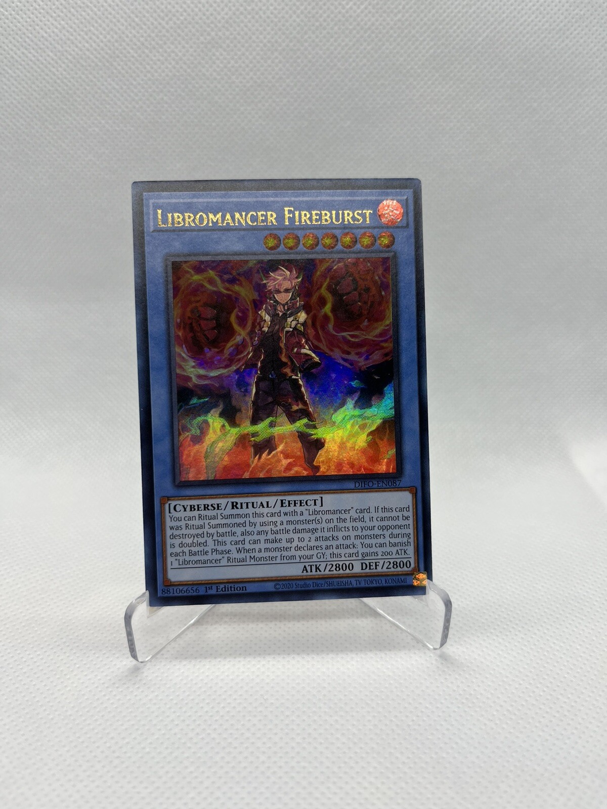 Libromancer Fireburst DIFO-EN087 Dimension Force 1st Edition for sale ...