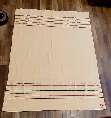 Vintage Rare Pendleton Wool Blanket Yellowstone National Park Full Size ...