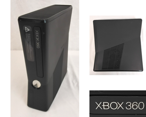 Microsoft Xbox 360 S Console 4 GB HD Black Model 1439 Tested and Works ...