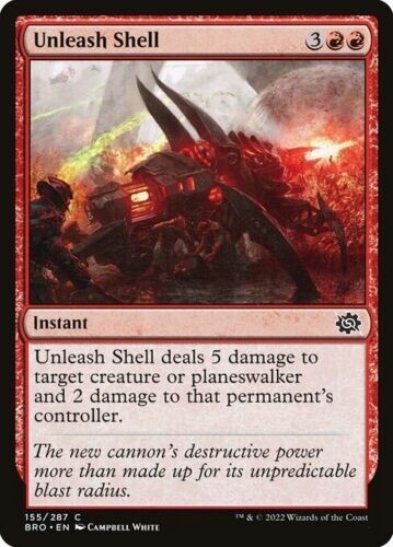 UNLEASH SHELL X 4 N/M THE BOTHERS' WAR MAGIC THE GATHERING | eBay