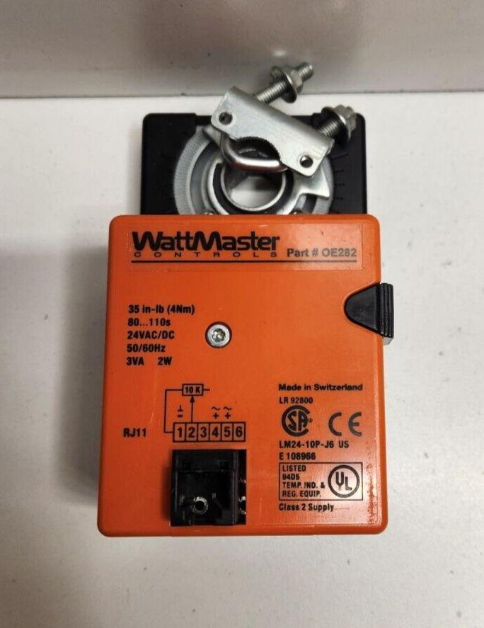 GUARANTEED! WATTMASTER 24V DAMPER ACTUATOR ZONE CONTROLLER OE282 | eBay