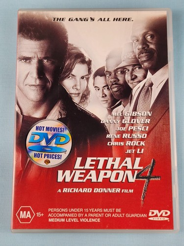 Lethal Weapon 4 DVD Region 4 FREE POST | eBay Australia