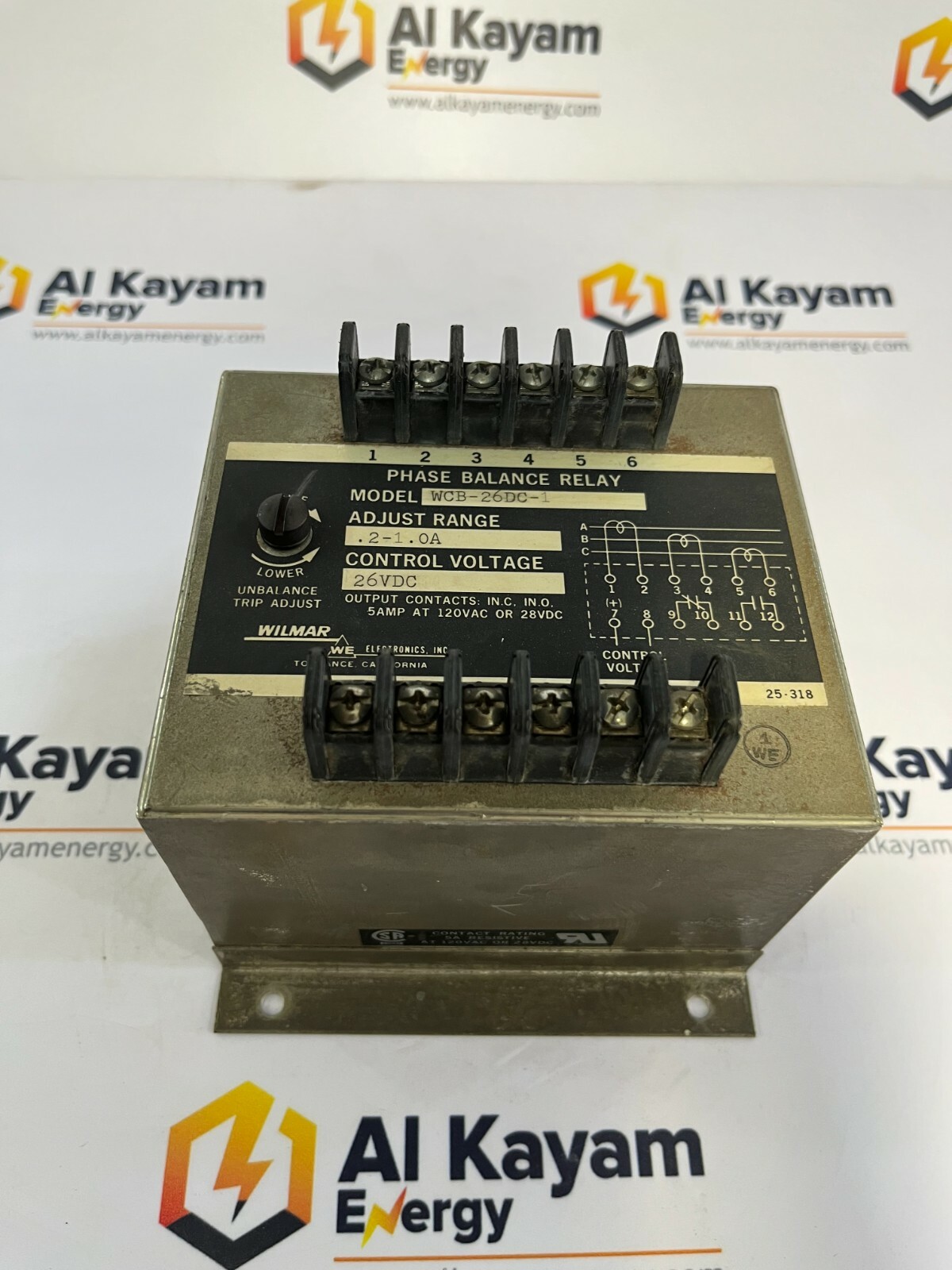 Wilmar Wcb-26Dc-1 Phase Balance Relay | eBay