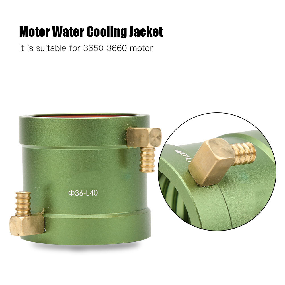 Water Cooling Jacket Standard Size Motor Heat Dissipation Jackets With ...