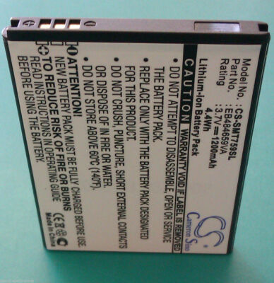 BATTERIE Pour SAMSUNG GALAXY W GT-I8150 WONDER S8600/S5820/S5690 | eBay