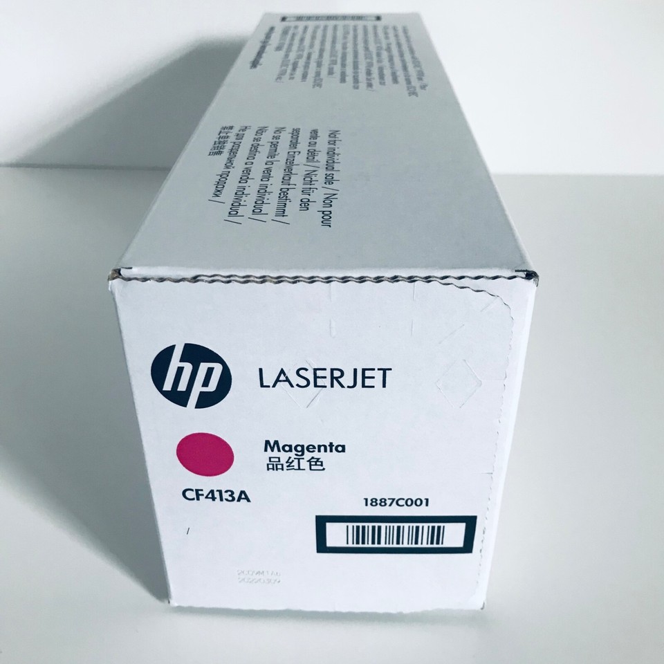 HP 410A (CF413a) Magenta LaserJet Ink Toner Cartridge Genuine OEM New ...