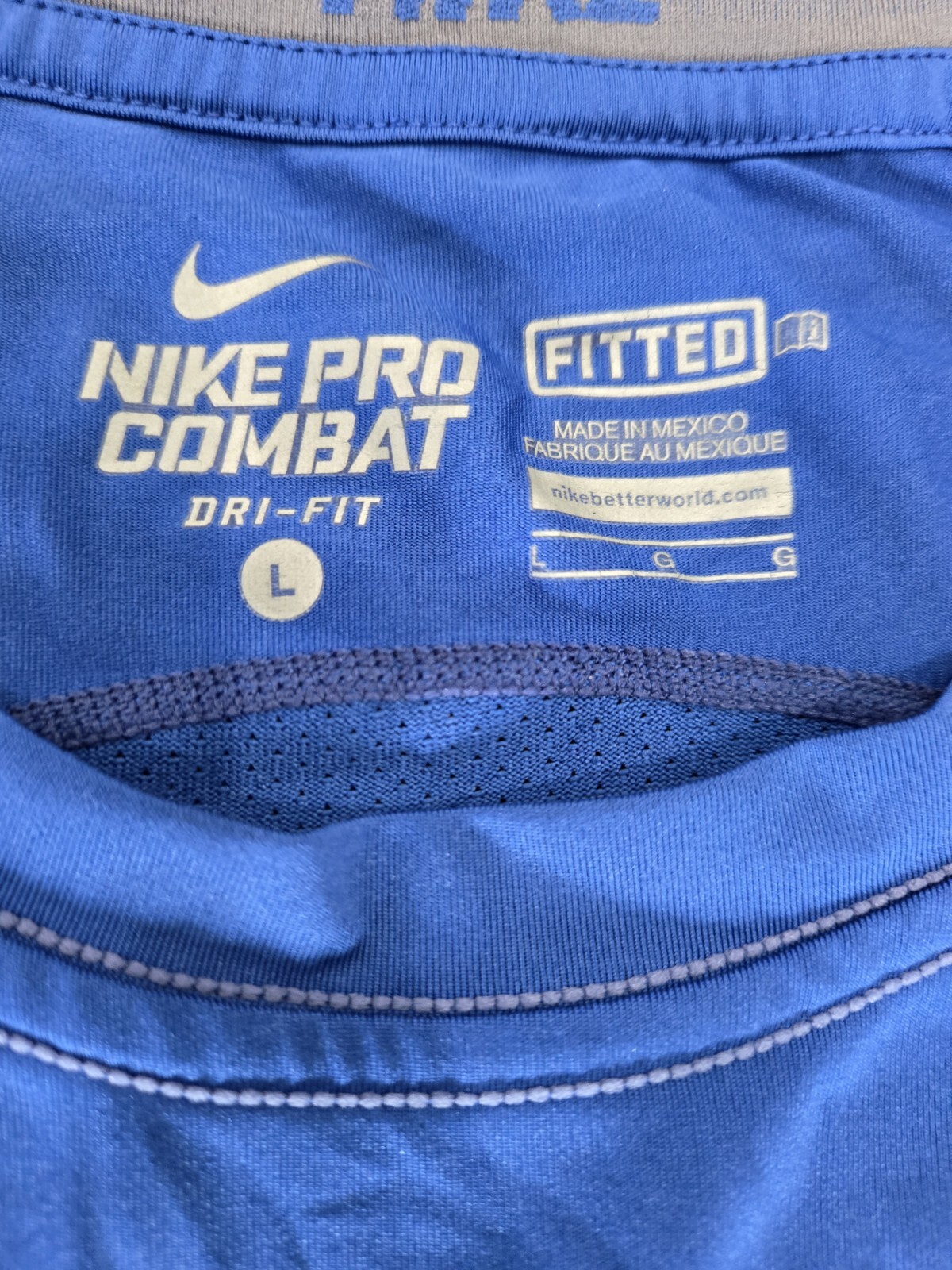 Nike Pro Combat Compression Shirt - Gem