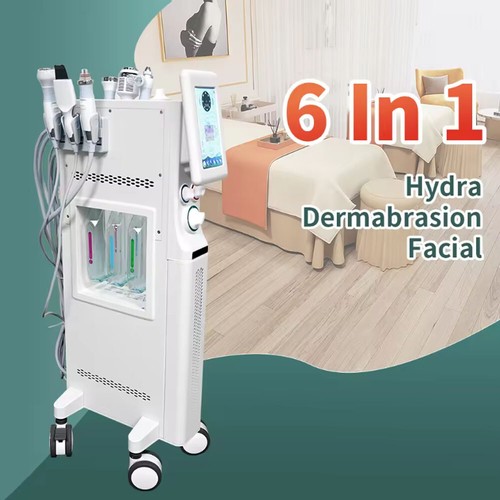 6 in 1 Machine Water Facial Cleansing Hydro Dermabrasion Spa Face Lift ...