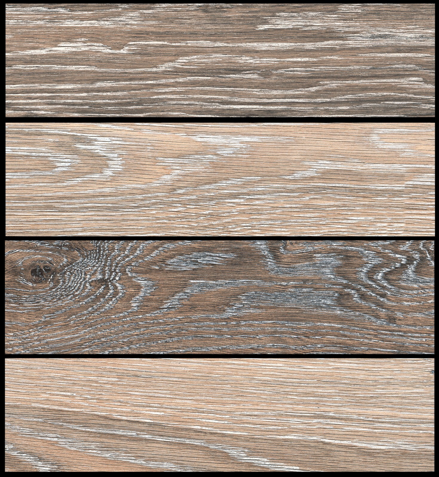 CUT SAMPLE Parquet Realistic Wood Effect Porcelain Wall Floor External ...