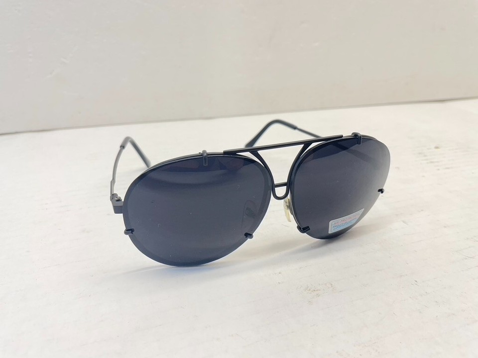 UV Sunglasses Mens / Womens Black Cop Police Law Enforcement Aviator ...