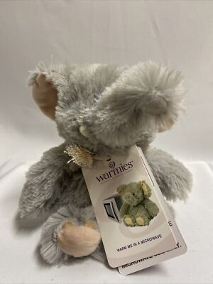 Intelex Warmies Microwavable Plush 9" Elephant Lavender Scented ...