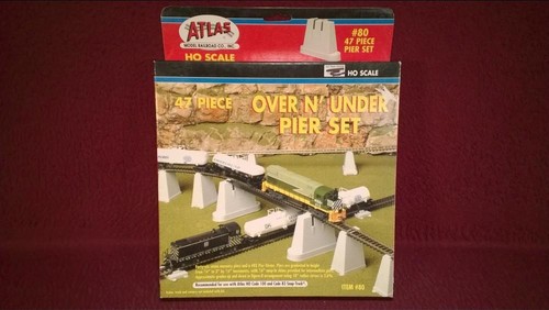 ATLAS HO SCALE #80 OVER N' UNDER PIER SET - NIB | eBay