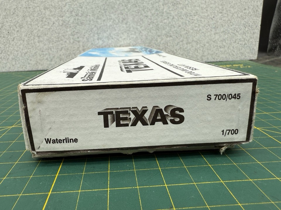 Samek Models 1/700 Waterline Series Resin & Photo-etched USS Texas Kit ...