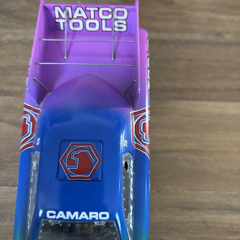 2001 RACING CHAMPIONS TOYS R US NHRA JIM EPLER CHEVY CAMARO FUNNY CAR 1 ...