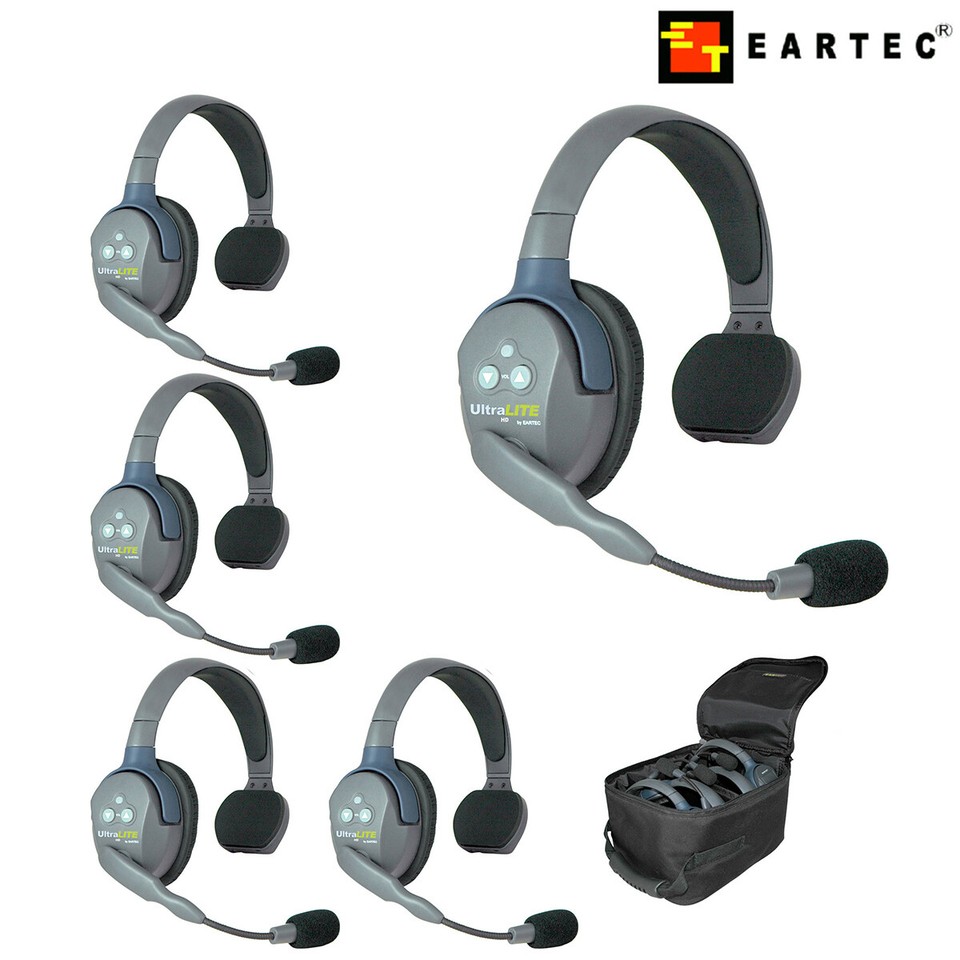 Eartec Wireless Headset UltraLITE UL series HD Ver. Single Double ...