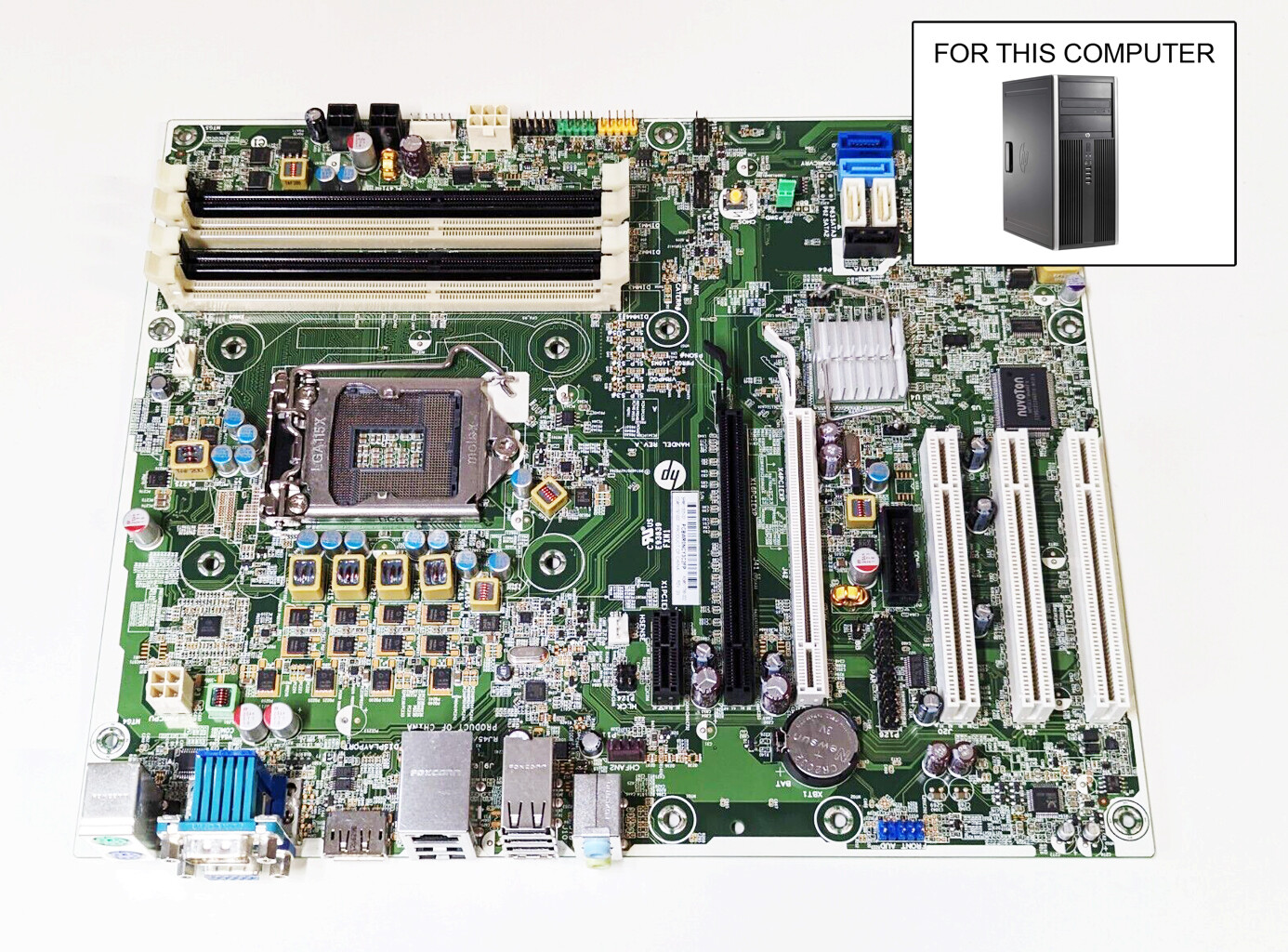 HP TOWER DESKTOP MOTHERBOARD ELITEDESK PRODESK ELITE g1 g2 g3 g4 g5 400 ...