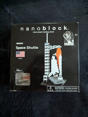 Nanoblock Space Shuttle/Micro-Sized Building Blocks NEW | eBay