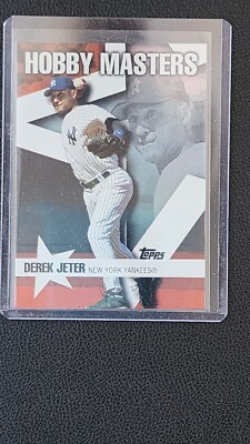 DEREK JETER 2007 TOPPS INSERT #HM8 HOBBY MASTERS NEW YORK YANKEES ...