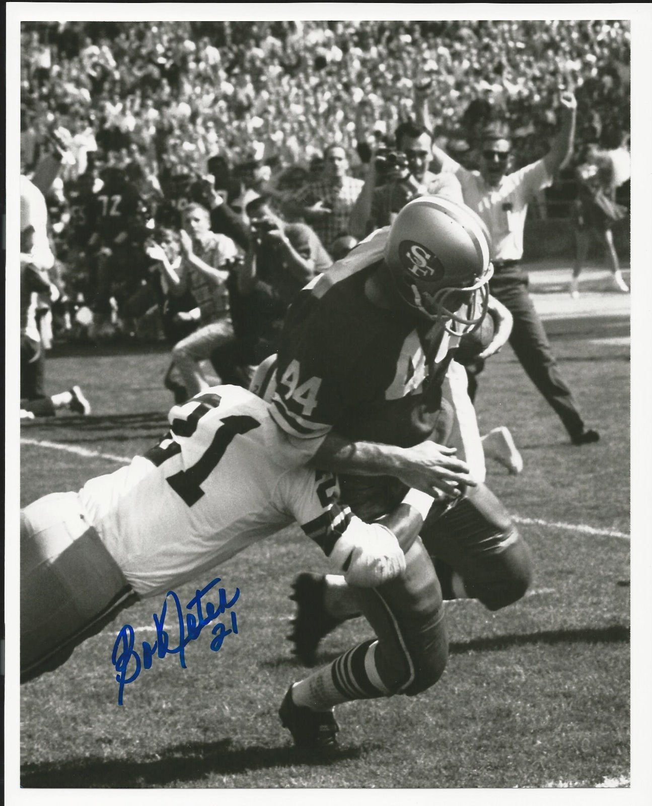 Bob Jeter Green Bay Packers Signed Auto 8x10 Photo Autograph | eBay