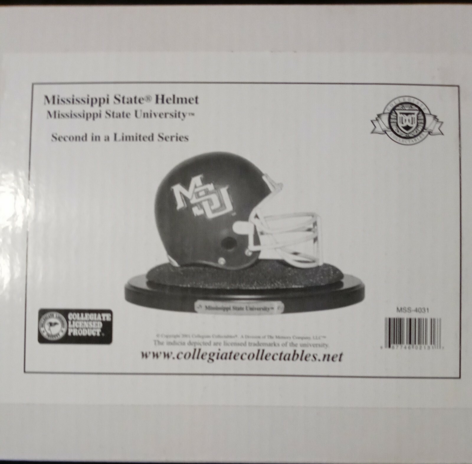 Collegiate Collectible Mississippi State Mini Helmet with Base | eBay