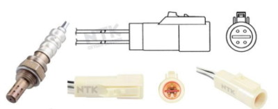 NTK NGK OXYGEN SENSOR Pre-Catalytic FORD FIESTA 01~10 FESTIVA 01/1997 ...