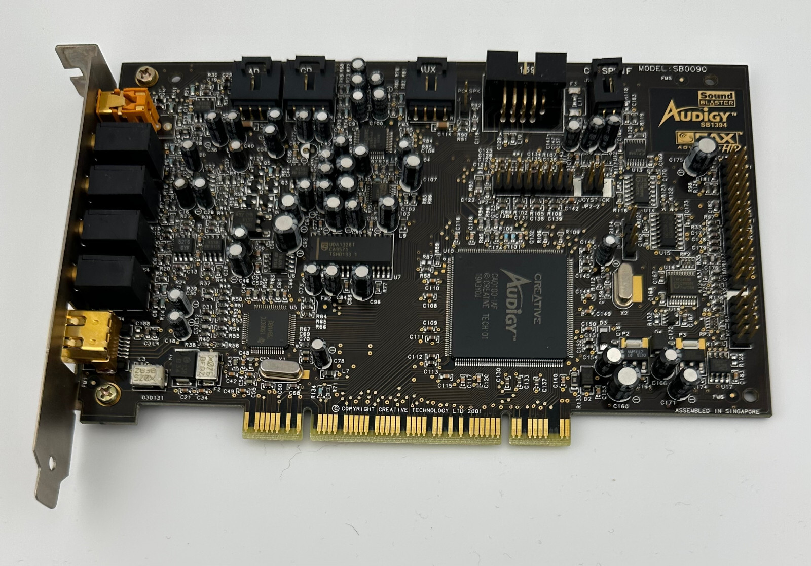 Sound Blaster Audigy SB1394 EAX Advanced HD Model SB0090 PCI Card | eBay