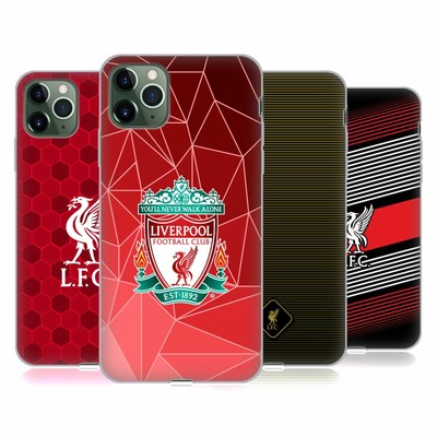 LIVERPOOL FC LFC CREST & LIVERBIRD 2 SOFT GEL CASE FOR APPLE iPHONE ...