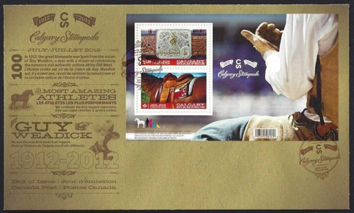 🍁Canada #2546 SS "CALGARY STAMPEDE" Brand New 2012 First Day Cover | eBay