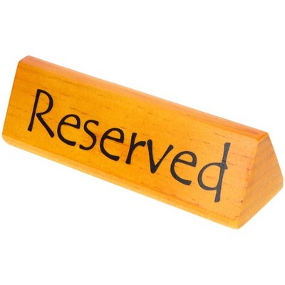 Table Chair Reservation Reserved Sign Conference Room Hotel Signs | eBay UK