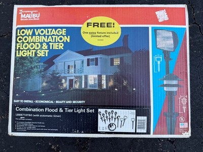 Malibu Intermatic Low Voltage Combination Landscape Flood & Tier Light ...