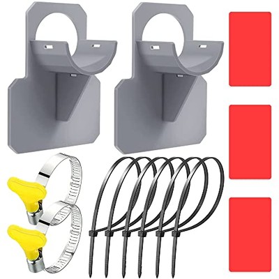 Supporti Tubi Piscina,Supporto Per Tubo da Piscina in Plastica, 2 Pezzi ...