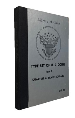 Vintage Type Set of US Coin Album Part 2 Library of Coins Quarters ...