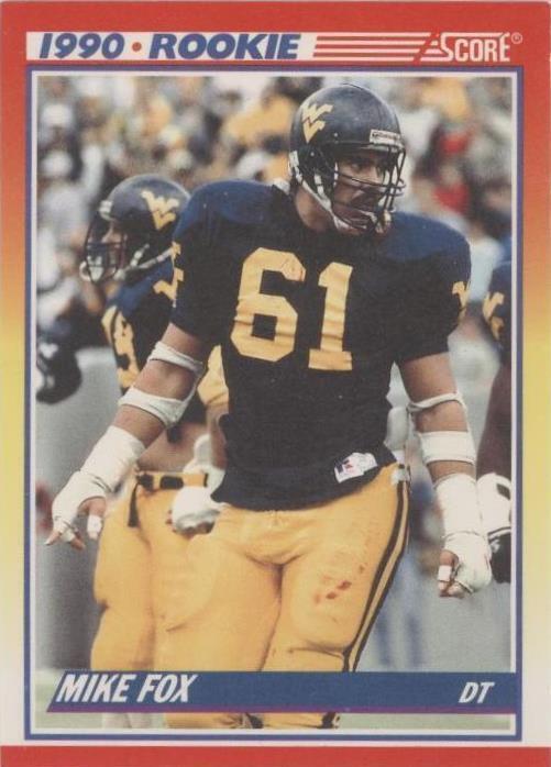 1990 Score - 1990 Rookie Mike Fox #644 (RC) for sale online | eBay UK