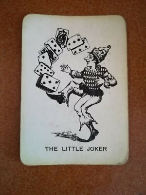'40 vecchia carta da gioco antica JOKER playing card POKER JOLLY - | eBay