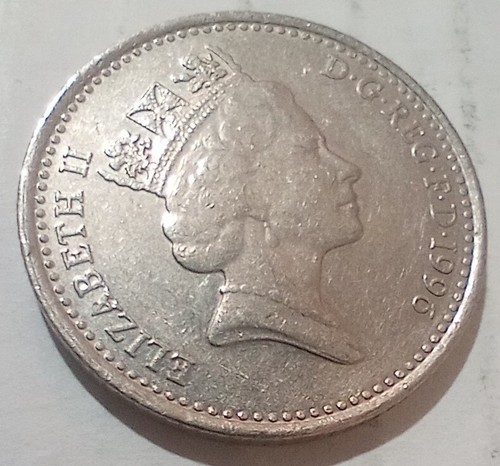 Ten Pence 1996 UK GB Coin Elizabeth II Lion 10 Penny British | eBay ...
