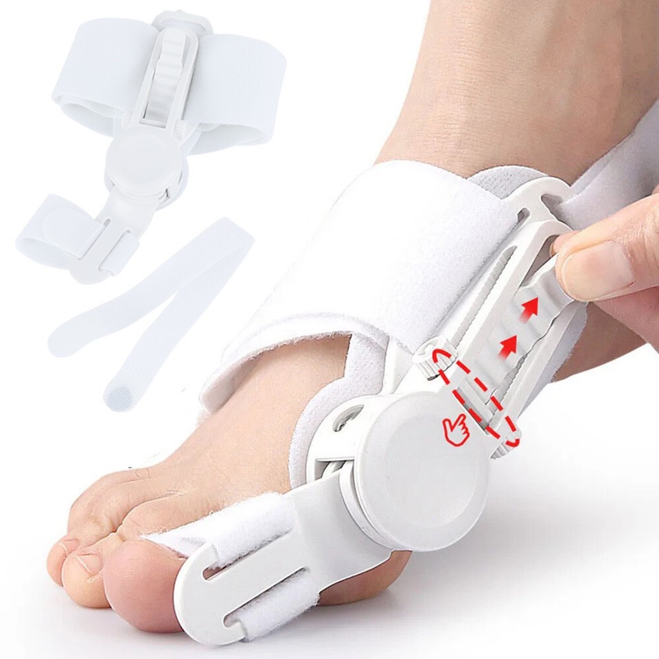 Adjustable Hallux Valgus Bunion Corrector Splint Straightener Toe ...