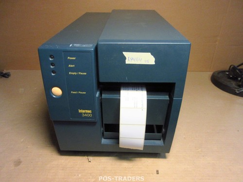 Intermec 3400 Thermal Barcode Label Printer Serial DB25 POS 19464 INCH ...