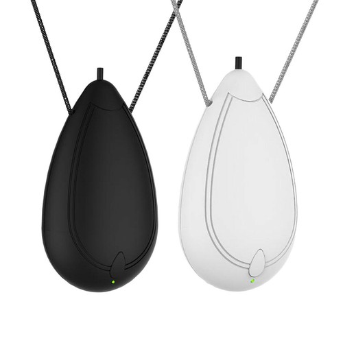 2021 Air Purifier USB Portable Personal Wear Necklace Negative Ionizer ...