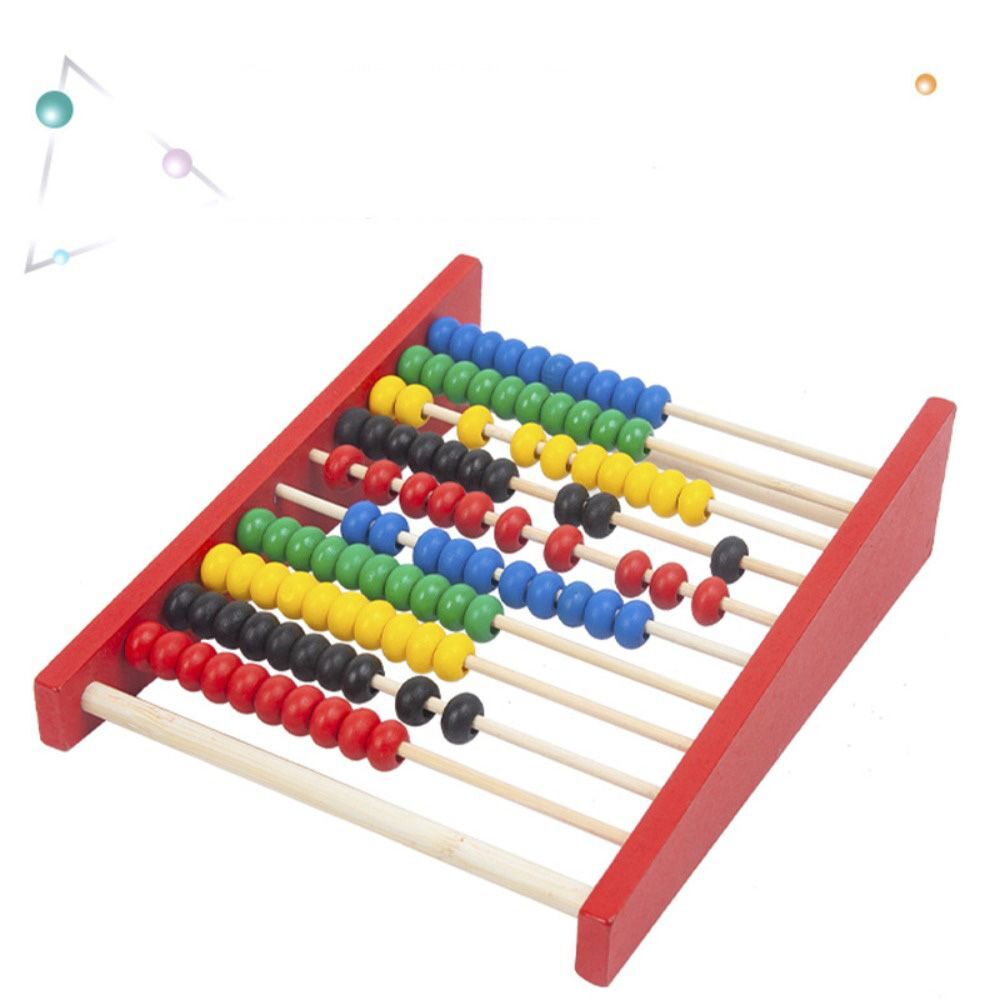 Preschool Wooden Abacus Calculation Bead Intelligence Development ...