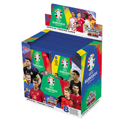 EURO 2024 Match Attax Full Box of 36 Packs Topps Trading Cards | eBay ...