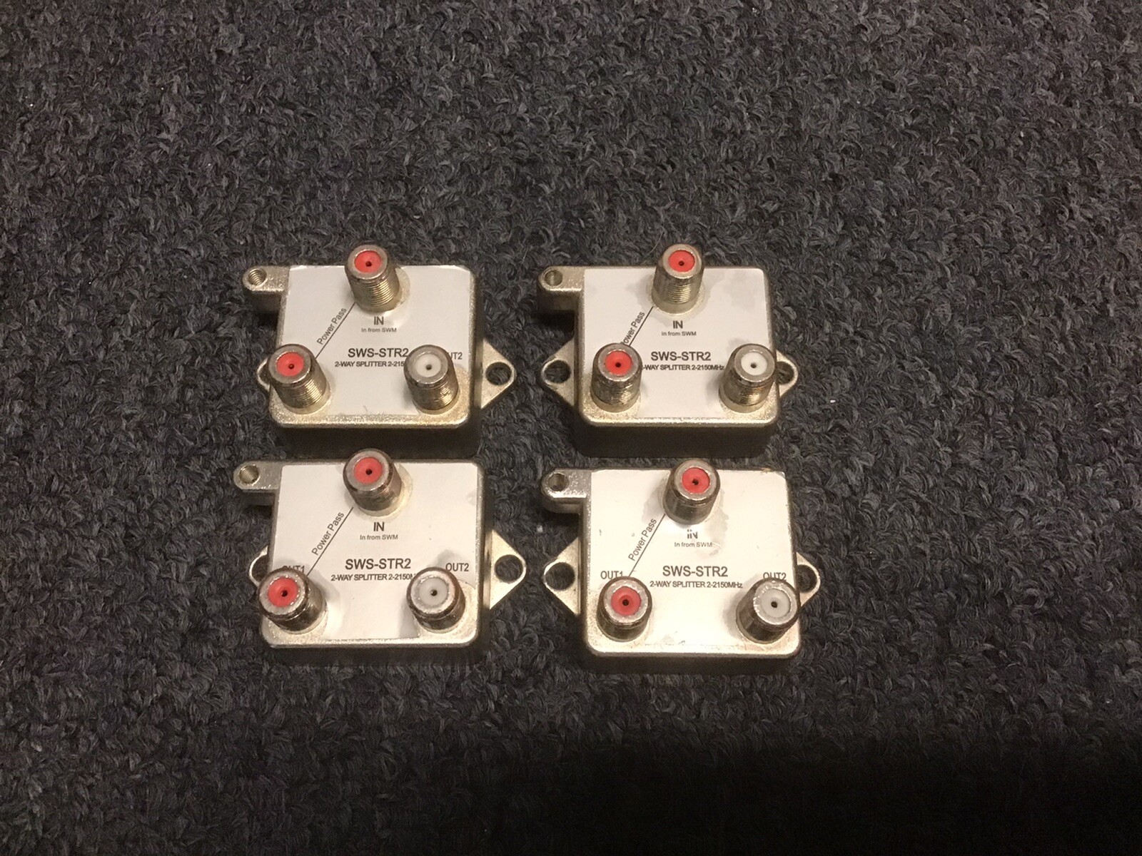 DIRECTV SWM 2-Way Splitter SWS-STR2 (LOT OF 4) | eBay