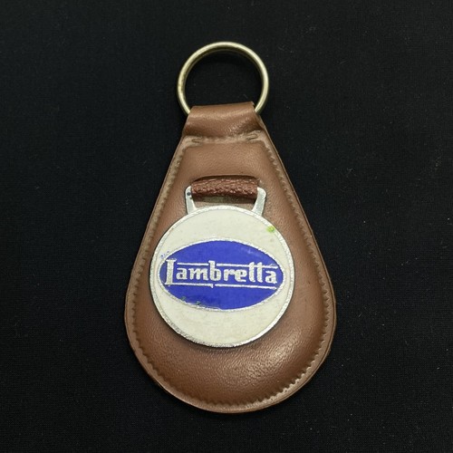 KEYCHAIN VTG LAMBRETTA old metal + enamel UNIQUE | eBay