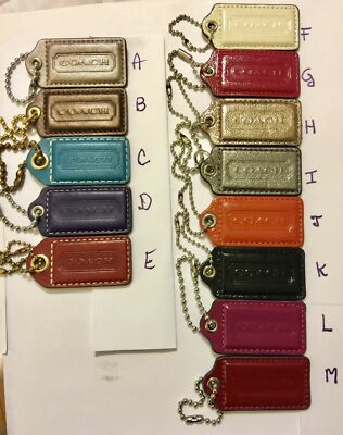 Coach Hangtags Many Colors. EUC. | eBay